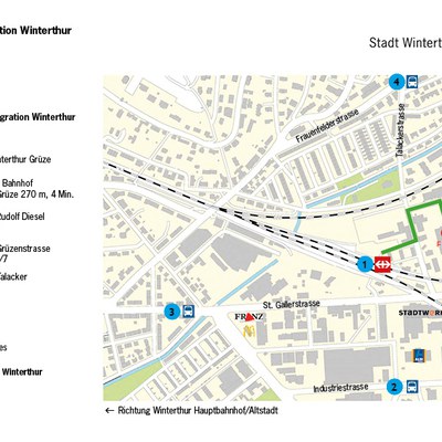 So finden Sie uns — Stadt Winterthur